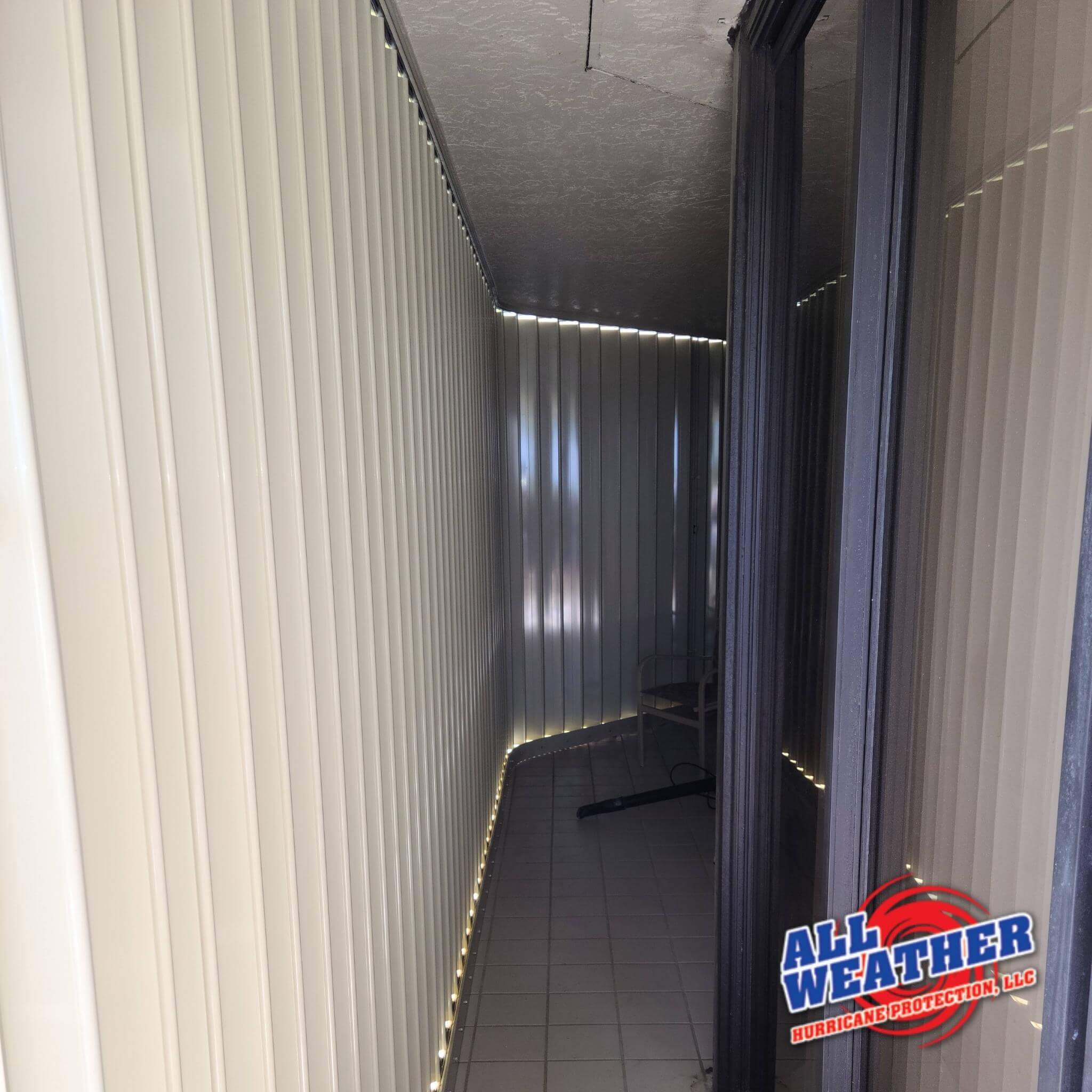 ACCORDION HURRICANE SHUTTERS – All Weather Hurricane Protection LLC.